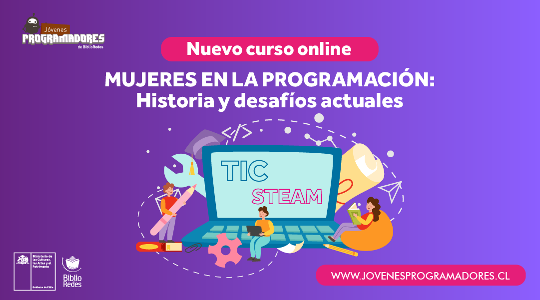Curso gratuito “Mujeres en la programación: Historia y desafíos actuales”